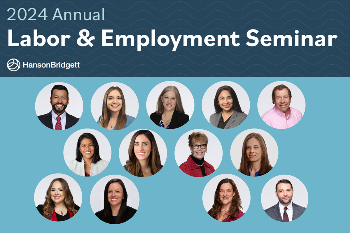 2024 Labor & Employment Seminar | Hanson Bridgett